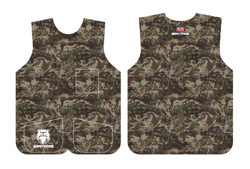 Veil Camo Hideflat Barepelt Outdoors Vest