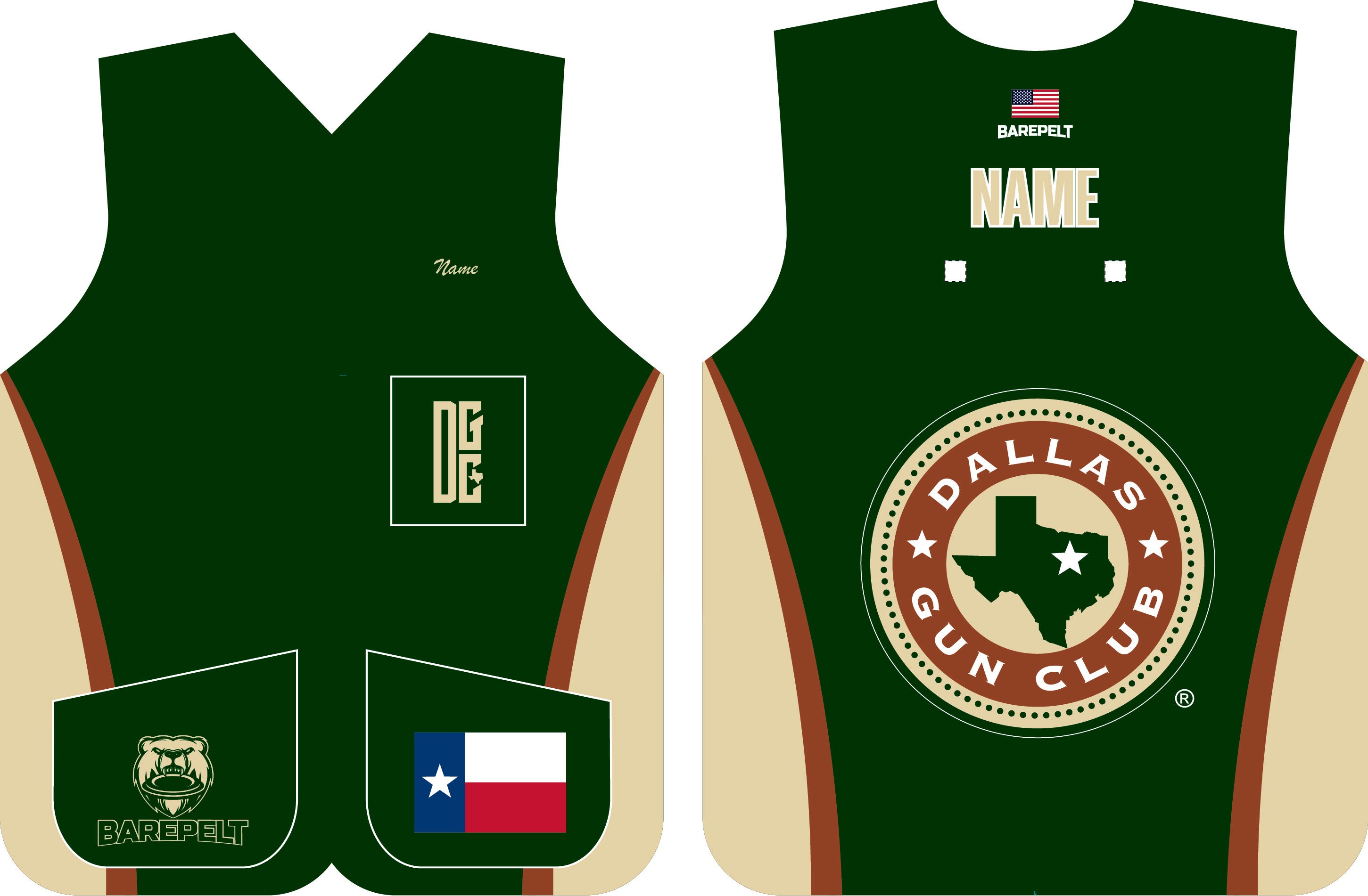 Dallas Gun Club Vest – Barepelt