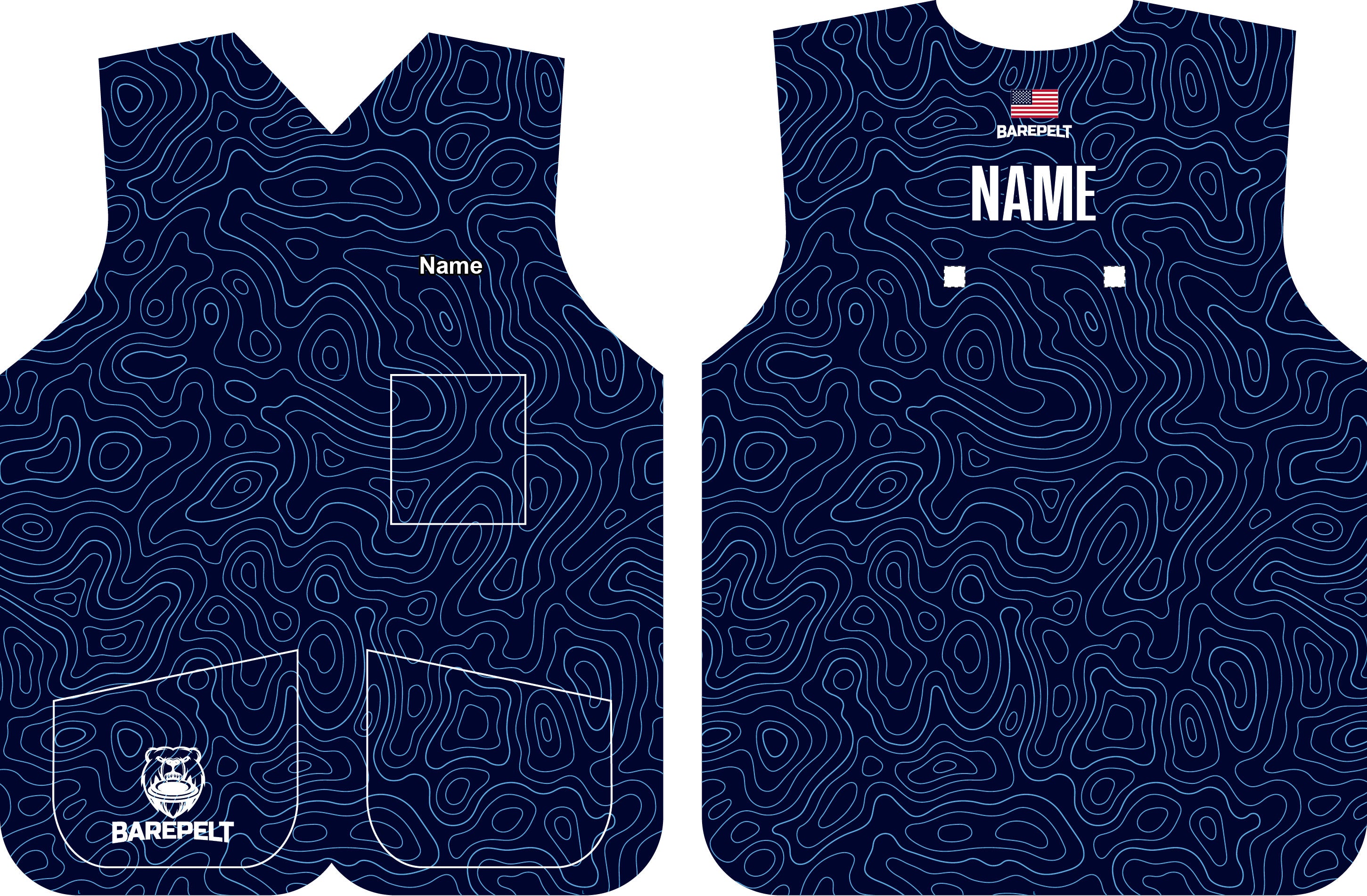 Pinchin Pro Model Navy The Joseph Pinchin Pro Model Vest – Barepelt