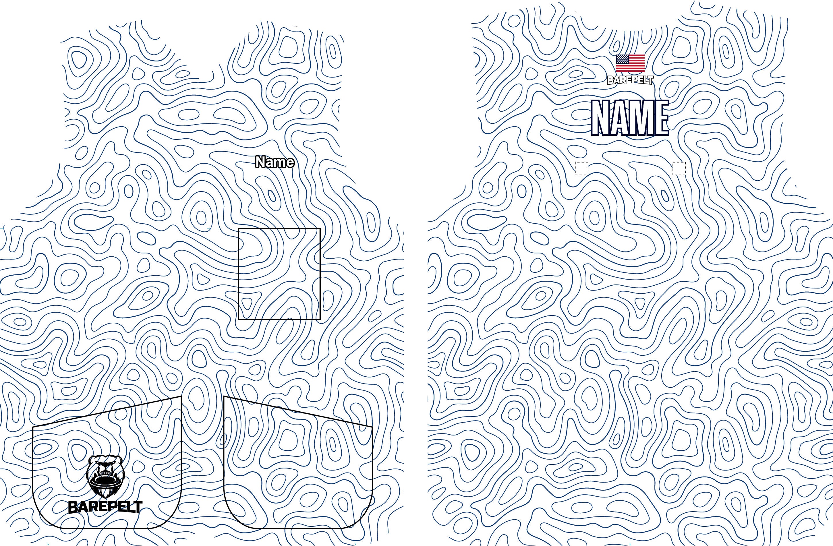 Pinchin Pro Model White and Blue The Joseph Pinchin Pro Model Vest ...