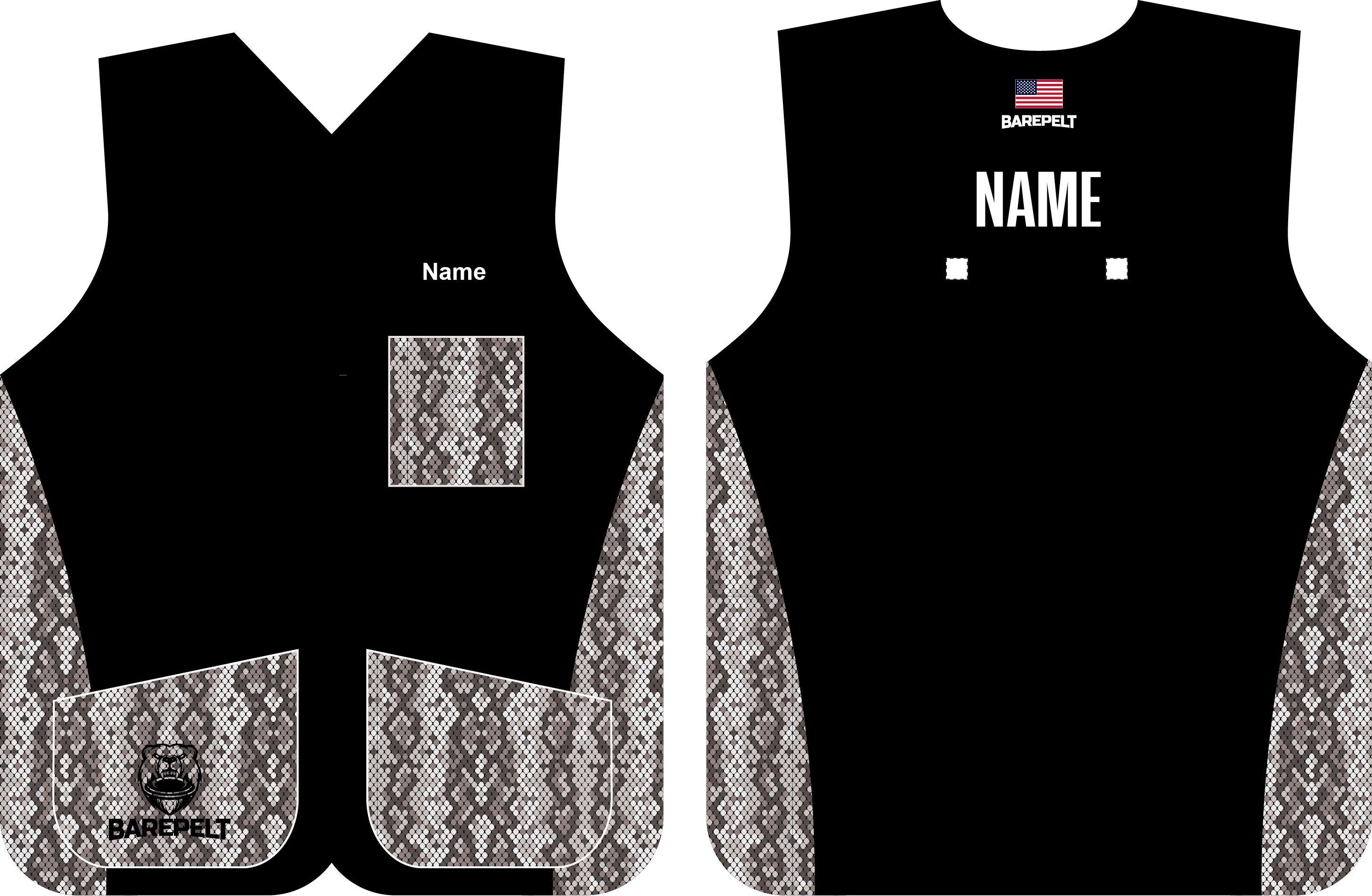 TR3 The Theo Ribbs Pro-Model Black Gen. 2 Vest – Barepelt