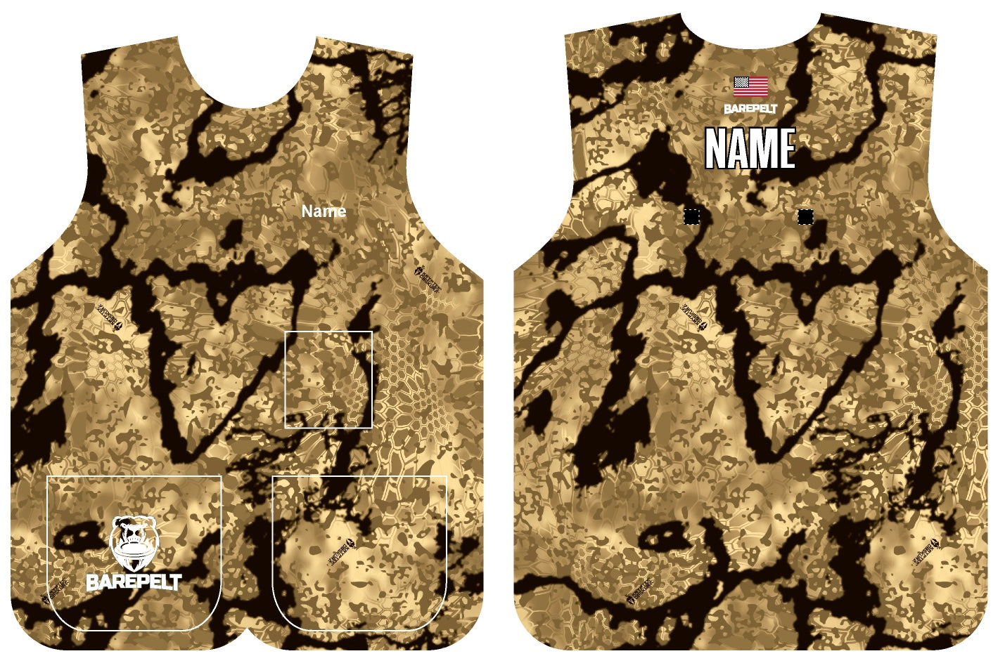 Kryptek Obskura Universal Desert Vest – Barepelt