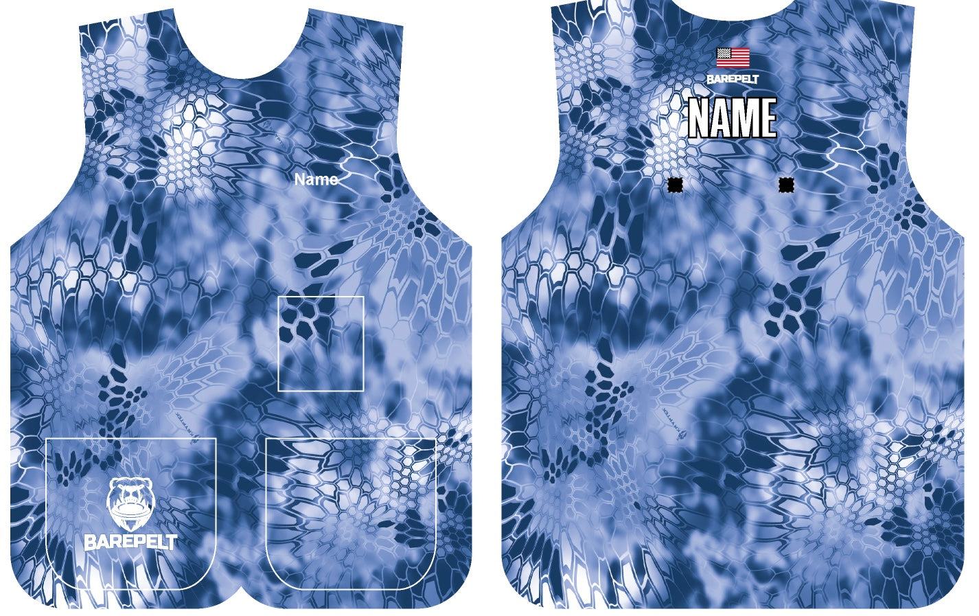 Kryptek Universal Blue Vest – Barepelt