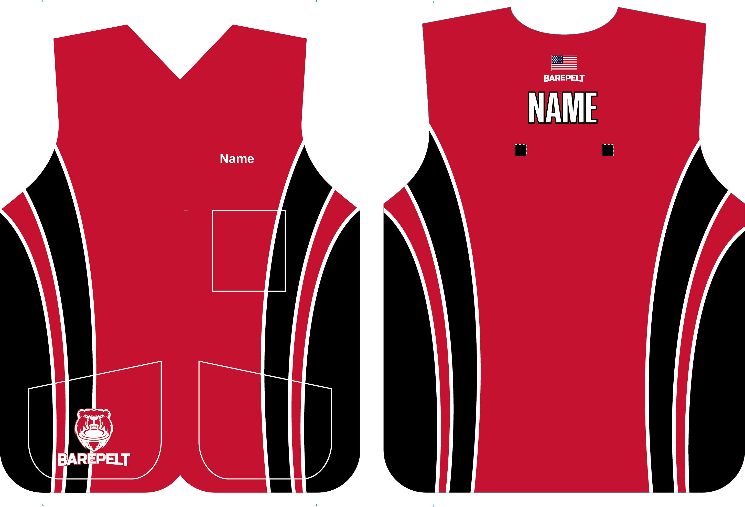 Sport Pro Red Vest – Barepelt