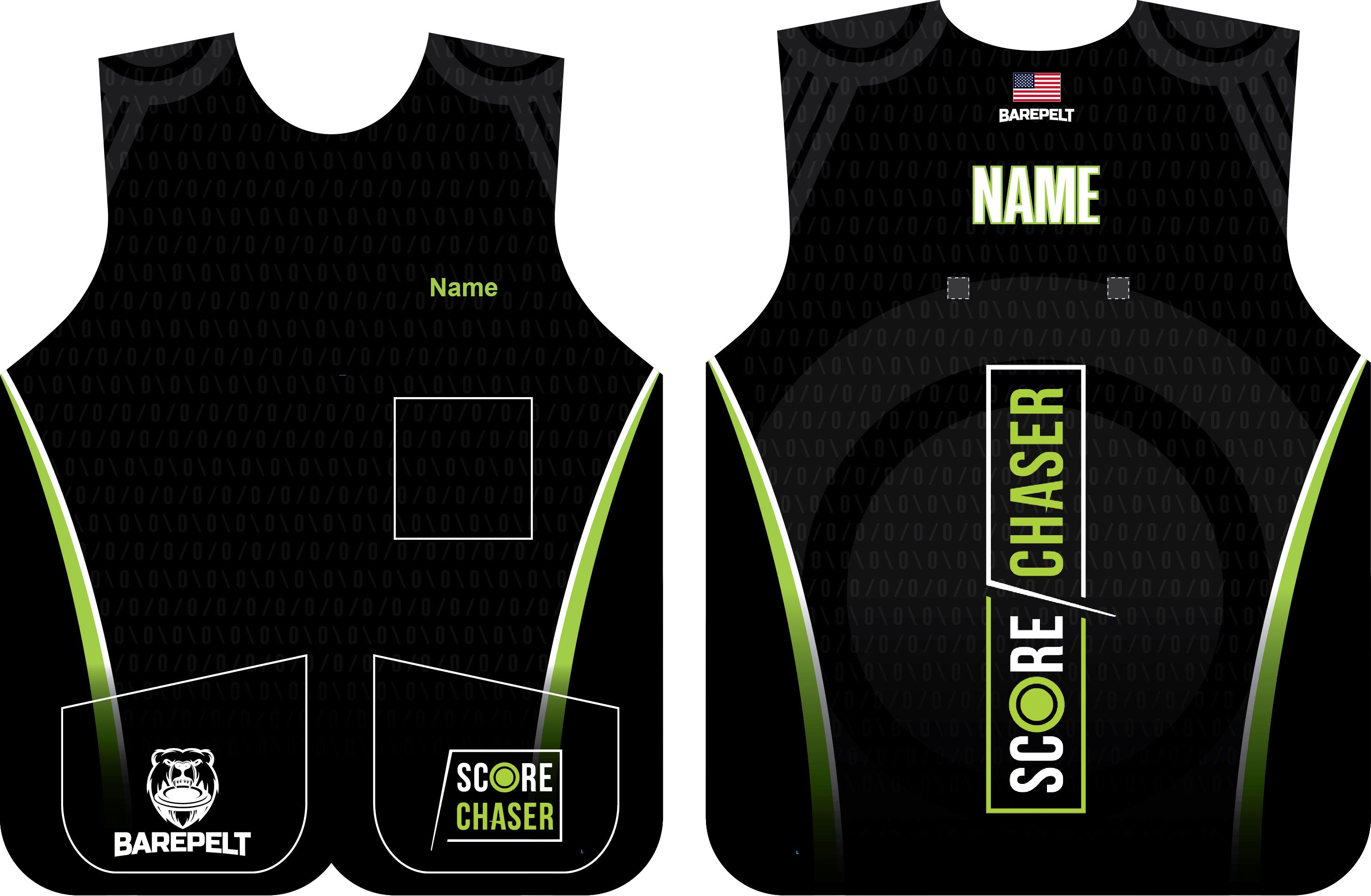 Score Chaser Black Vest – Barepelt